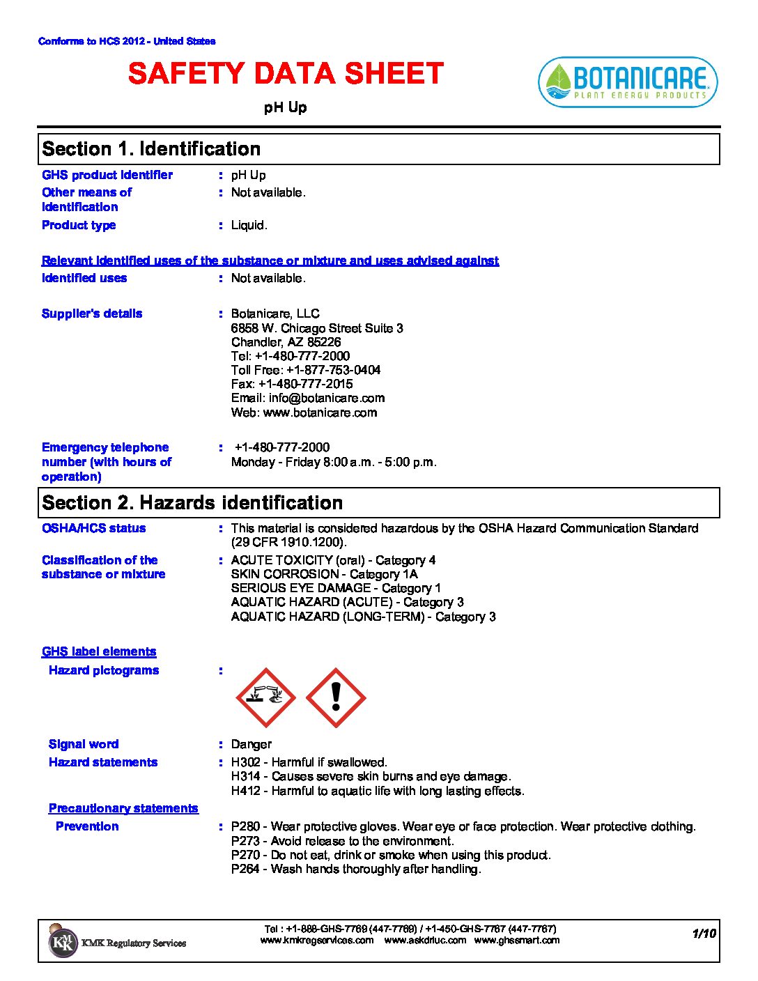 Documentation – Botanicare